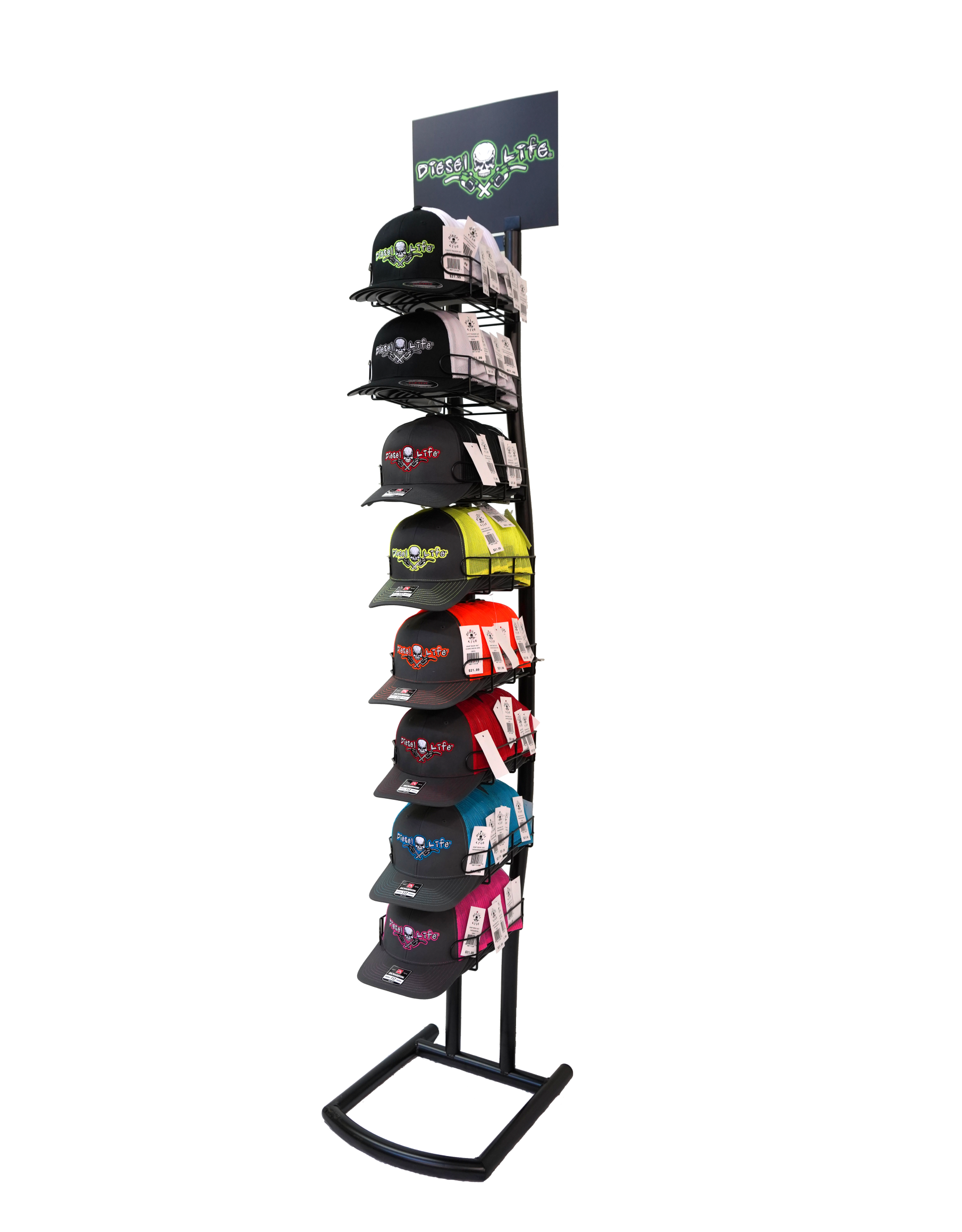 Diesel Life Custom Cap Fixture Tower – My Diesel Life B2B